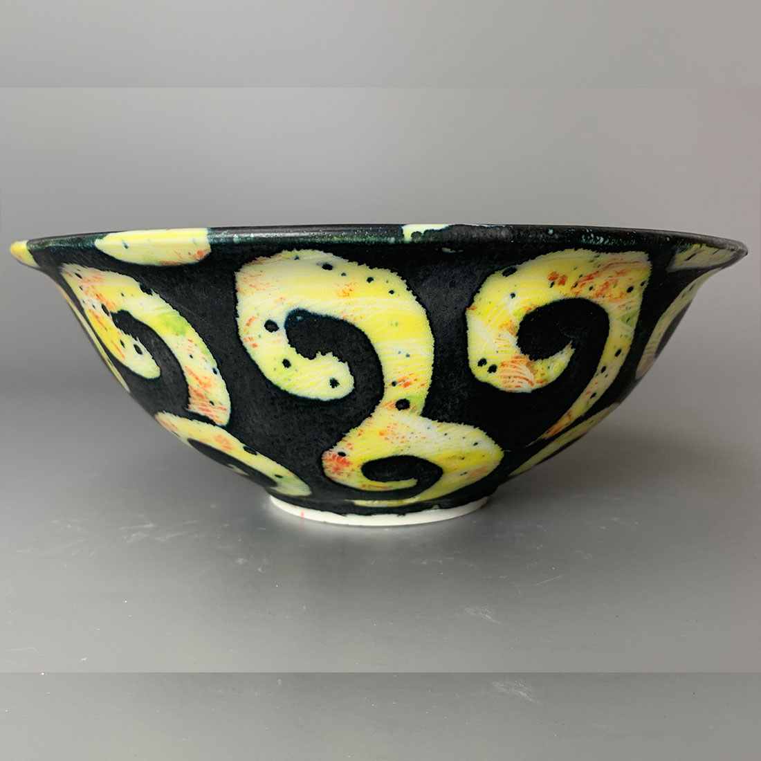 George Ormerod - Yellows Porcelain Decorative and Table Ware